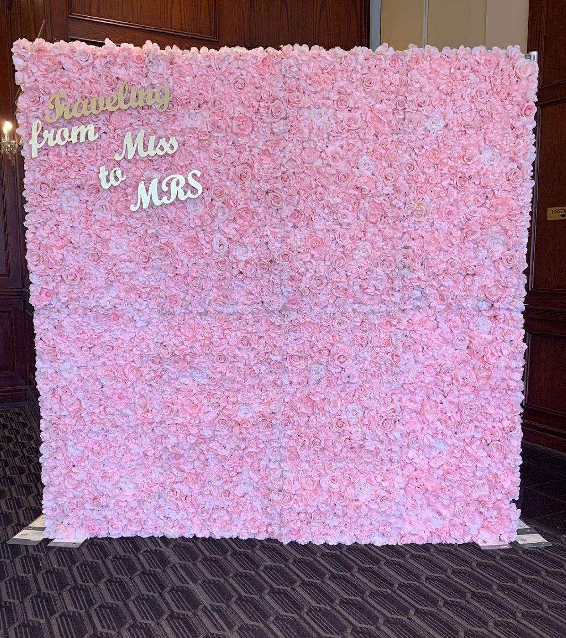 Flower Walls Rental | Balloon Decor Service